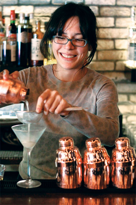 Marina Times - Bar manager Claire Sprouse