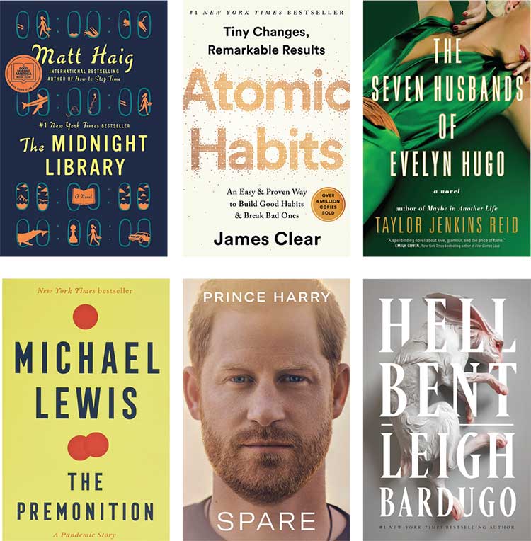 Marina Times - The Marina Books Inc. best sellers of 2022